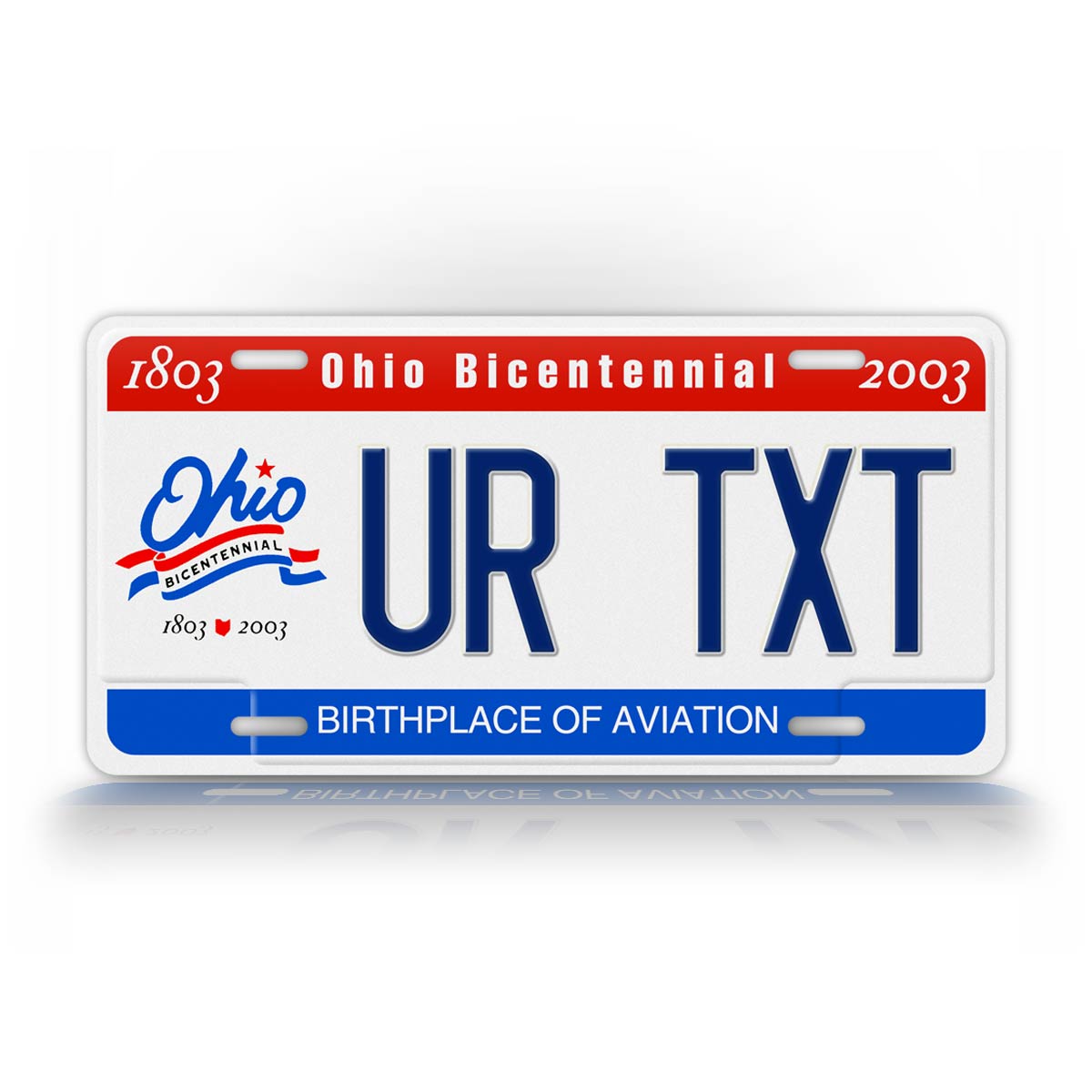 Custom Ohio Bicentennial 1803 2003 Birthplace Of Aviation ...