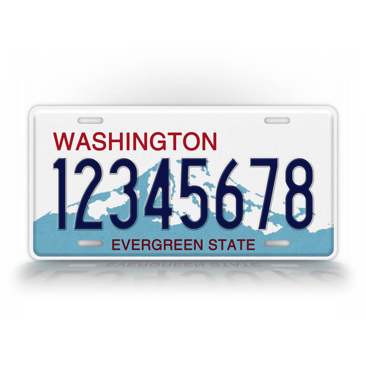 Personalized Washington State Custom License Plate – SignsAndTagsOnline