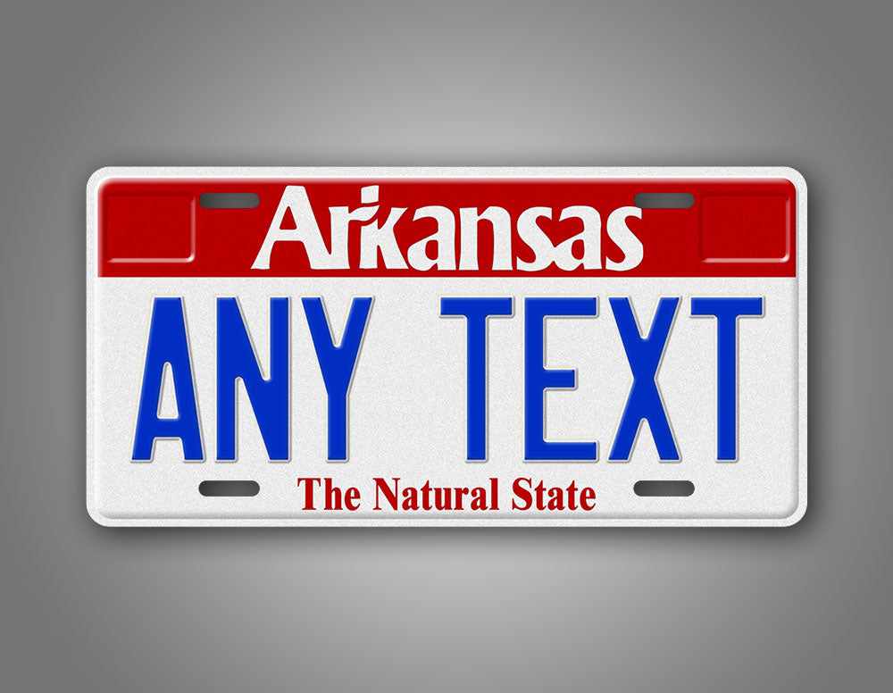 Personalized 1989-1996 Arkansas State License Plate – SignsAndTagsOnline