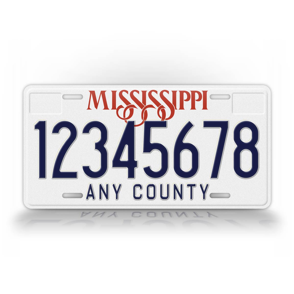Personalized 1981-1992 Mississippi State Custom License Plate ...