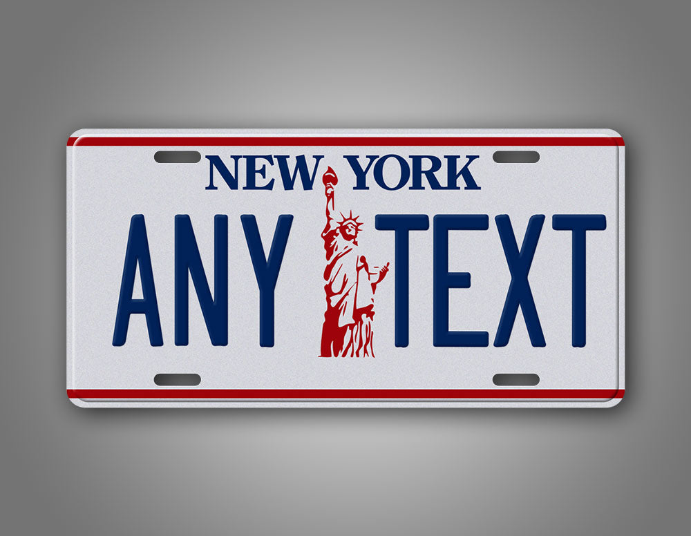 New York Statue of Liberty License Plate – SignsAndTagsOnline