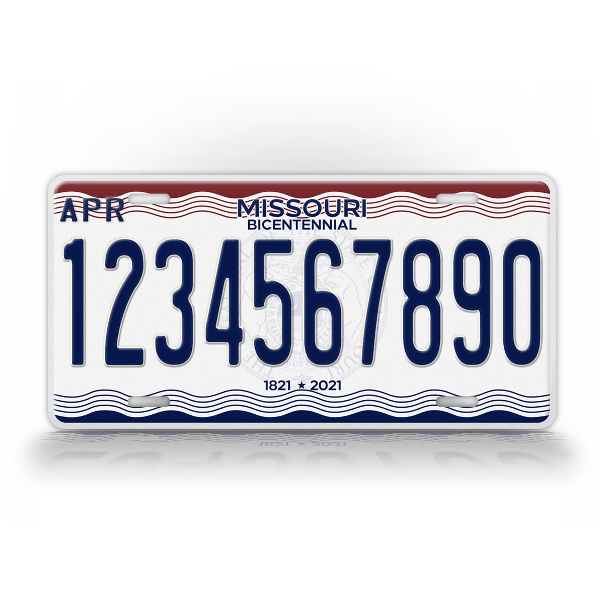 Personalized Missouri Bicentennial Custom License Plate ...