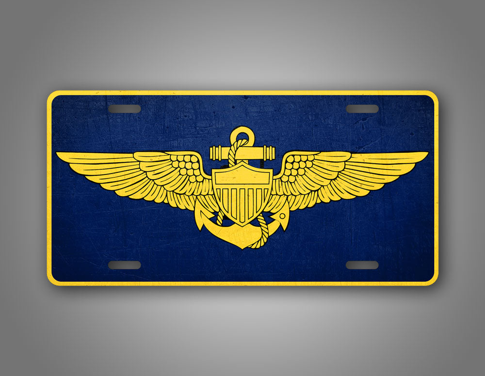 U.S. Navy Naval Aviator Veteran License Plate – SignsAndTagsOnline