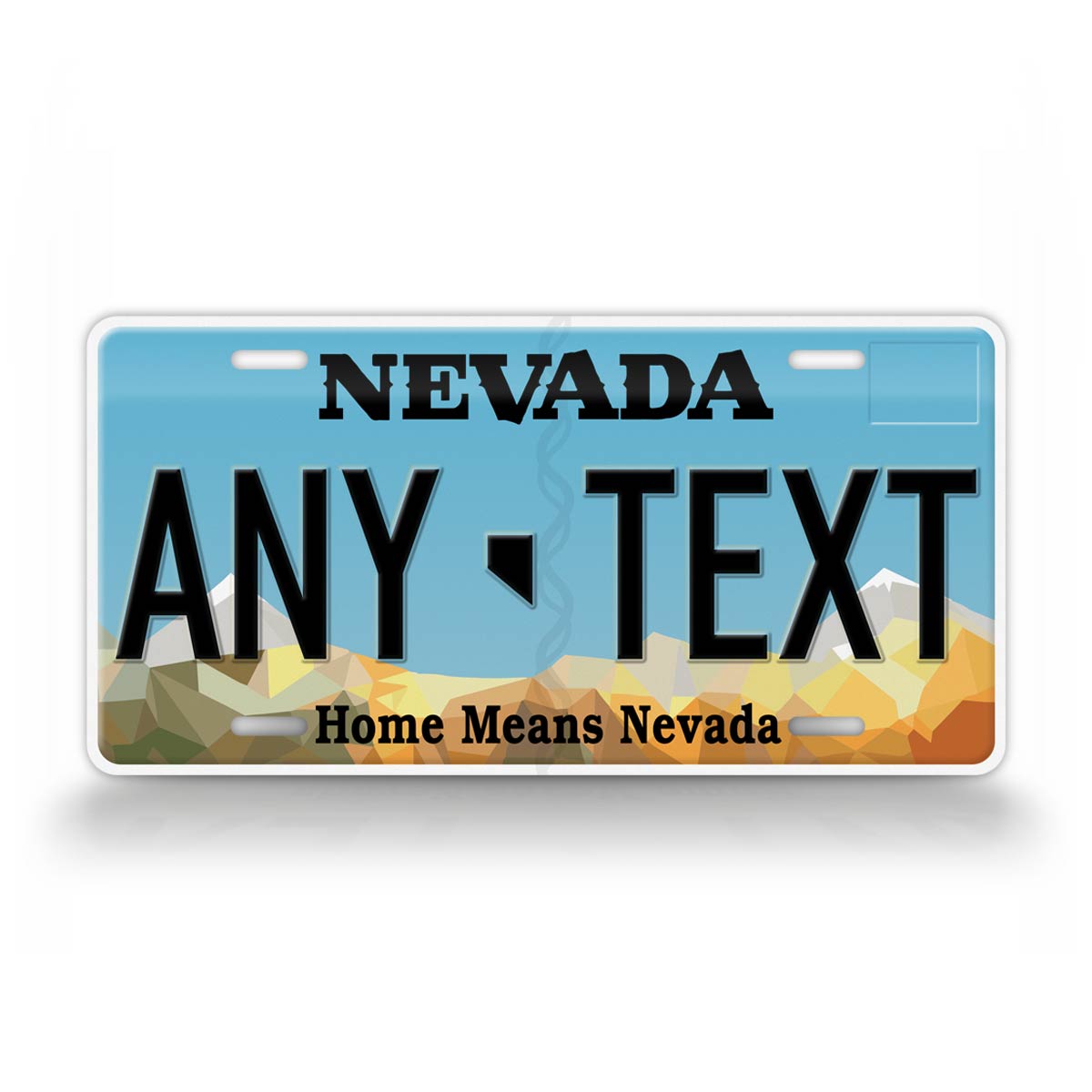 Personalized Nevada State Custom License Plate – SignsAndTagsOnline