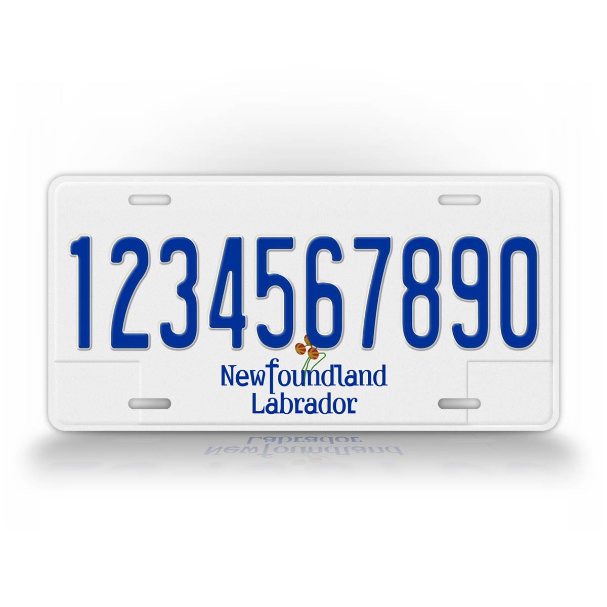 Personalized Newfoundland And Labrador Canada Custom License Plate ...