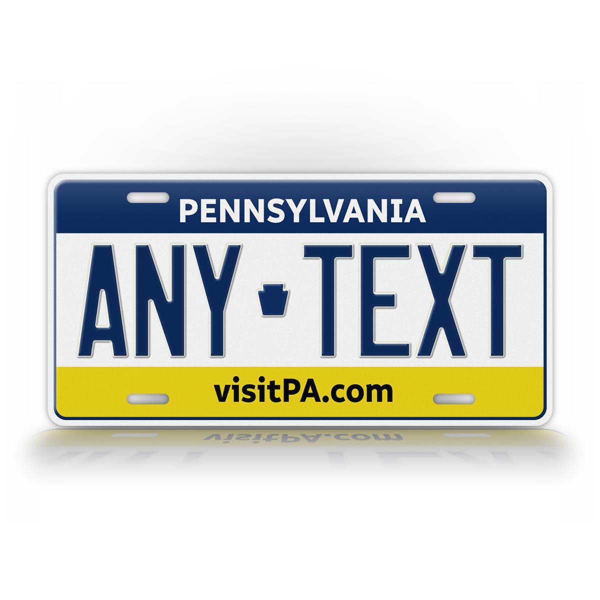 Personalized Pennsylvania State Custom License Plate – SignsAndTagsOnline