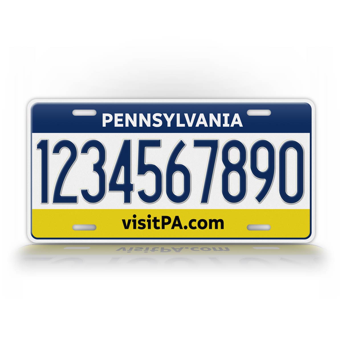 Personalized Pennsylvania State Custom License Plate – SignsAndTagsOnline