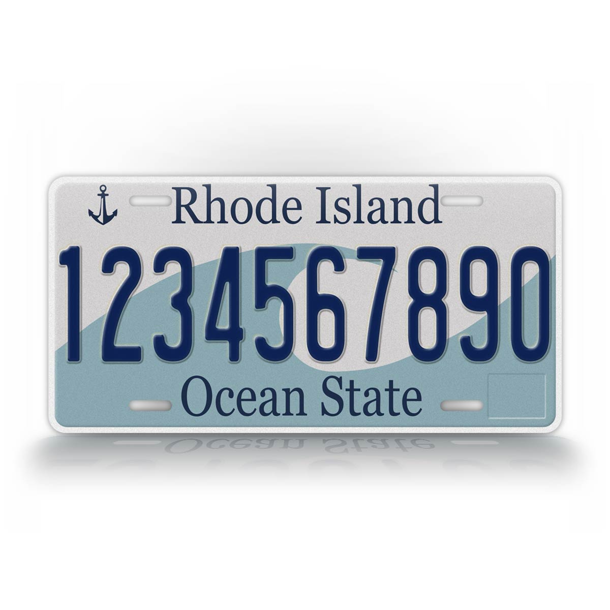 Personalized Rhode Island State Custom License Plate – SignsAndTagsOnline
